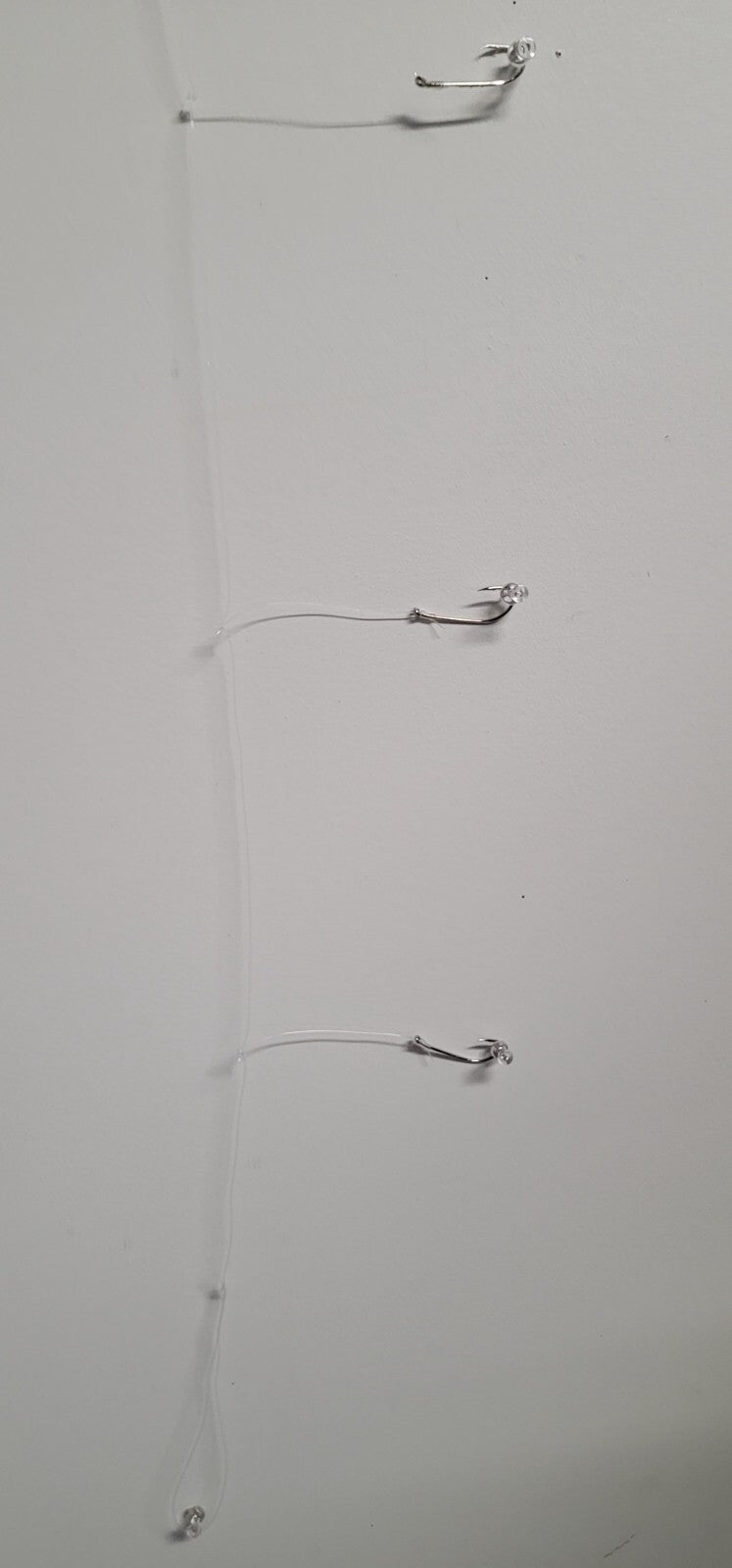 3 PACK SEA BASS BLACK 3/0 3 DROP HILO SALTWATER FISH RIG MUSTAD 40 LB ...