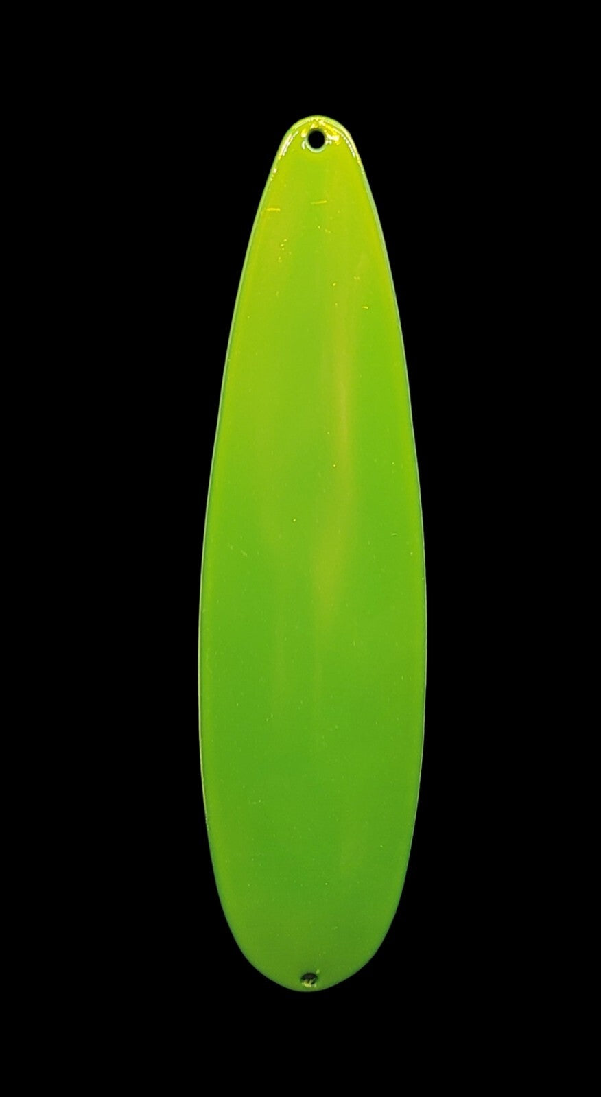 Fishing Flutter Spoon 8" 20cm Lure 4oz Jigging Grellow Bass Smooth Dia ...