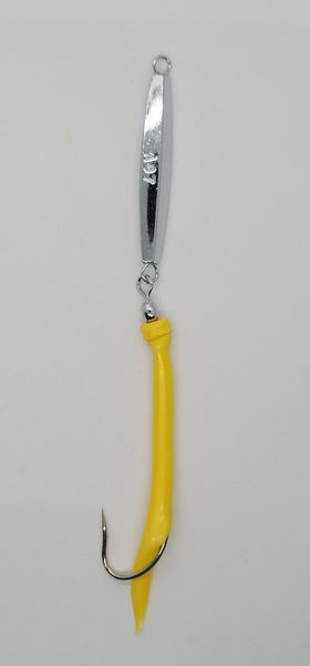 1 OZ Ava Diamond Jig Smooth A07 Split Tube Tail | M3Tackle