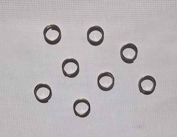 Stainless Steel Split Rings - 50pcs | M3Tackle